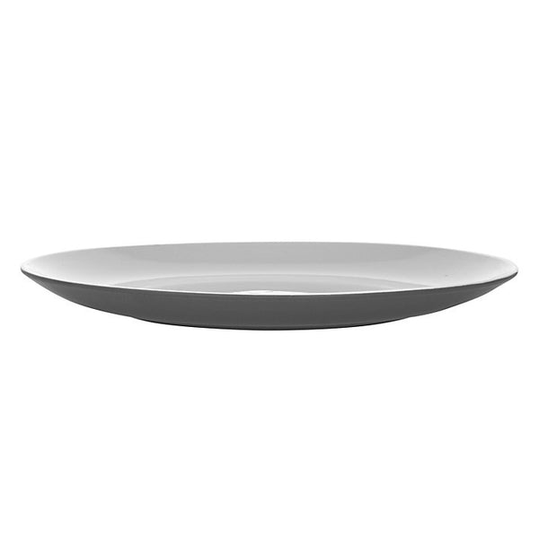 John Lewis Puritan Dinner Plate, Grey, Dia.28cm – ITTC