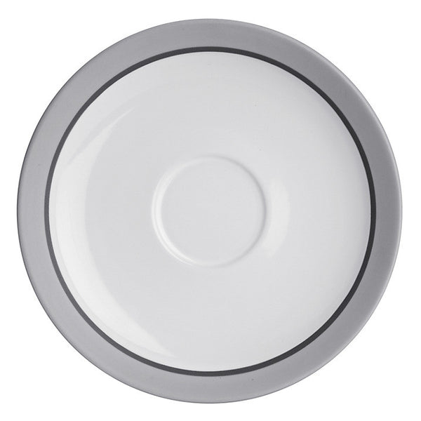 John Lewis Puritan Cup and Saucer Set, Light Grey – ITTC